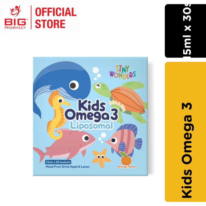Tiny Wonders Kids Omega 3 15ml 30s | Lazada