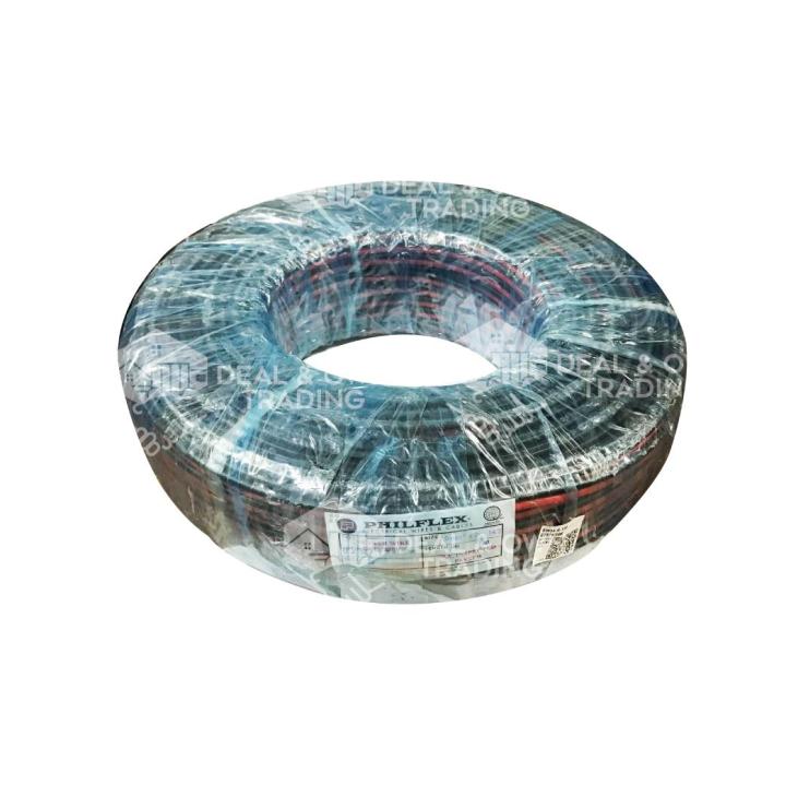 Philflex #14/2 Speaker Wire Black and Red Pure Copper 150Meters | Lazada PH