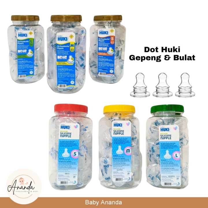 Dot huki Gepeng Bulat S M L (satuan) - Huki dot | Lazada Indonesia