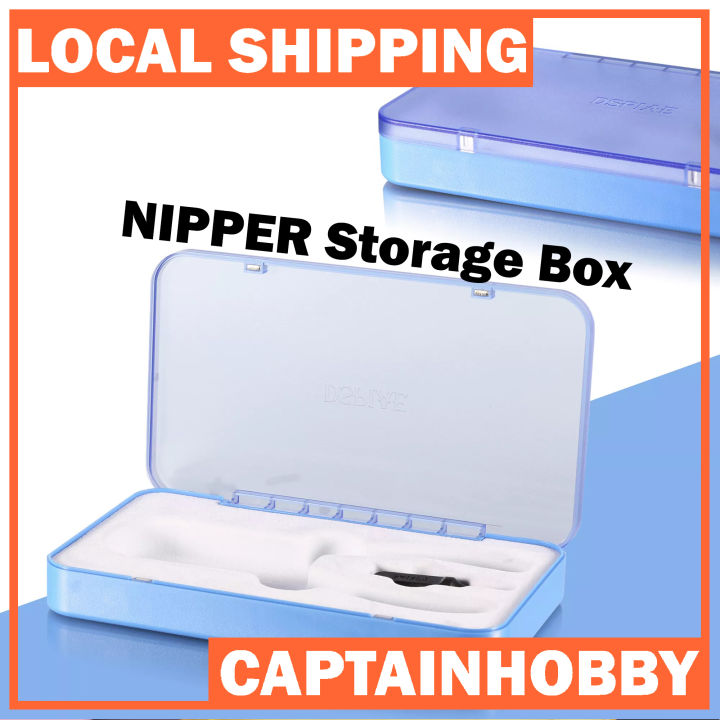 Nipper & Side Cutter Box Storage Case for Tamiya DSPIAE Godhand Gunpla ...