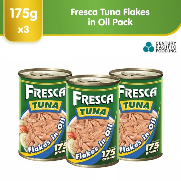 Fresca Tuna Flakes in Oil 175g x3 | Lazada PH