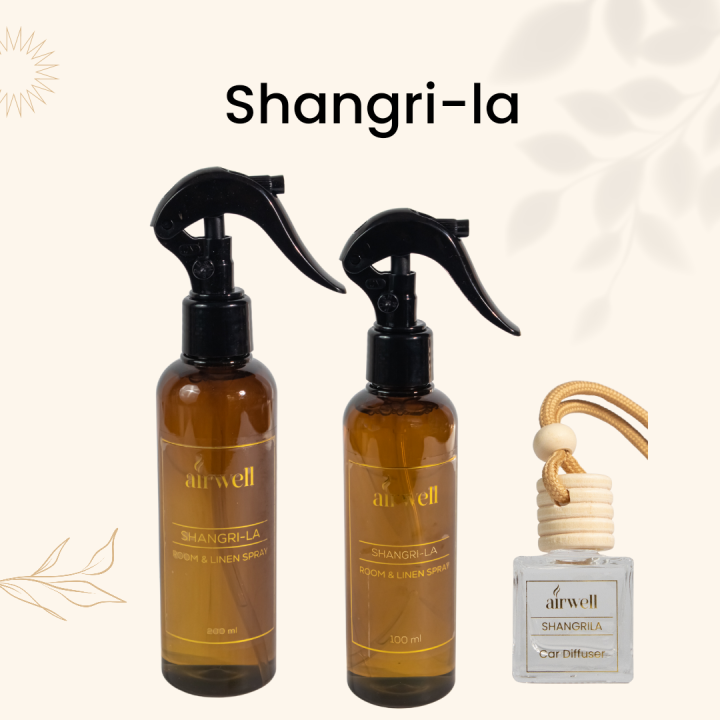 Airwell Bundle Room Linen Spray (100ml/200ml) And Premium Scents ...