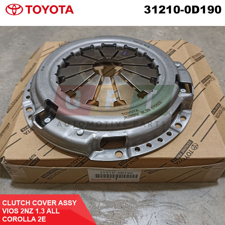 Clutch Cover for Toyota 1NZ 2NZ Vios Yaris Altis Corolla 1.3 2008-2016 ...
