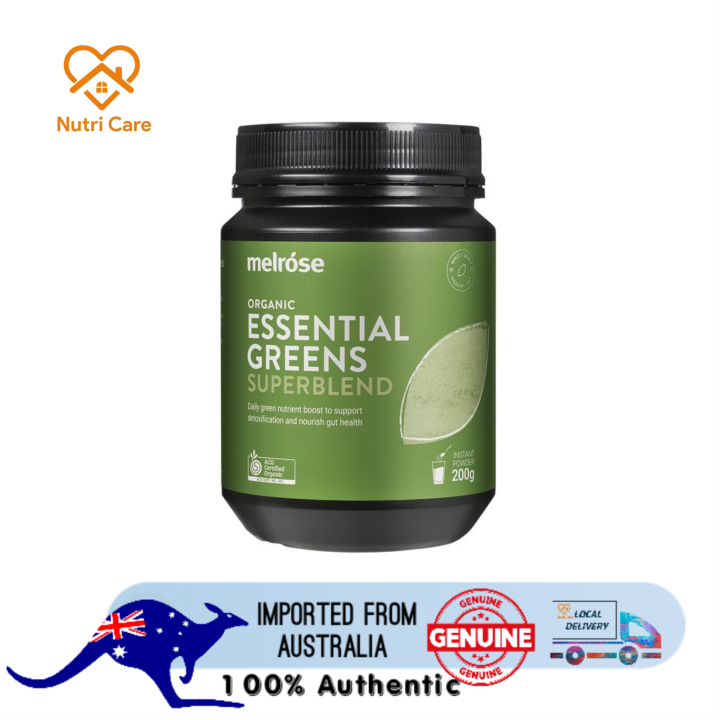 Melrose Essential Greens 200g [EXP: 07/2027] | Lazada Singapore