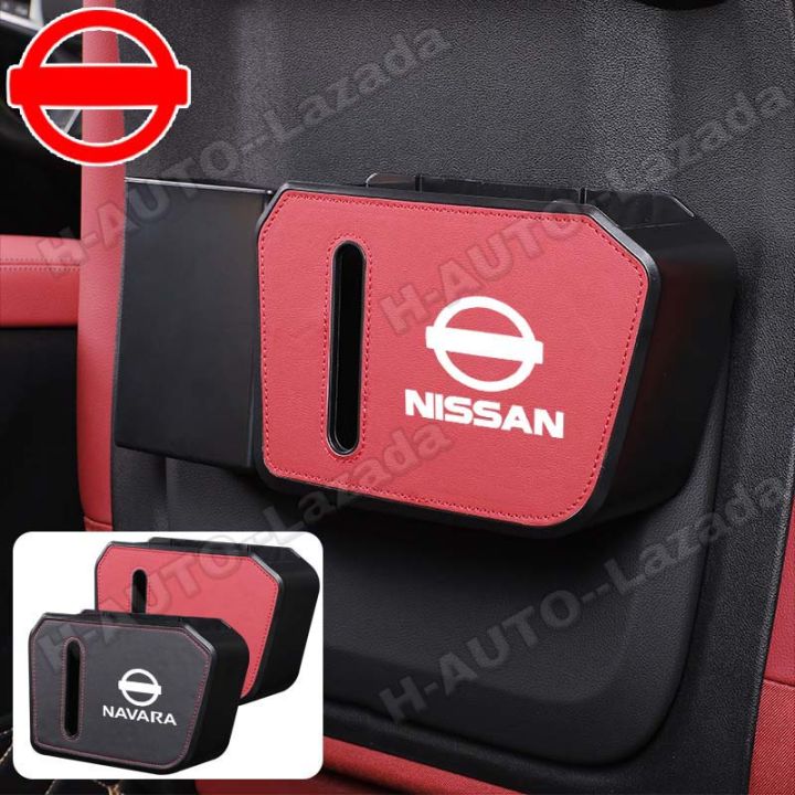 Car Organizer Storage Box Tissue Sundries Organizers For Nissan Almera ...