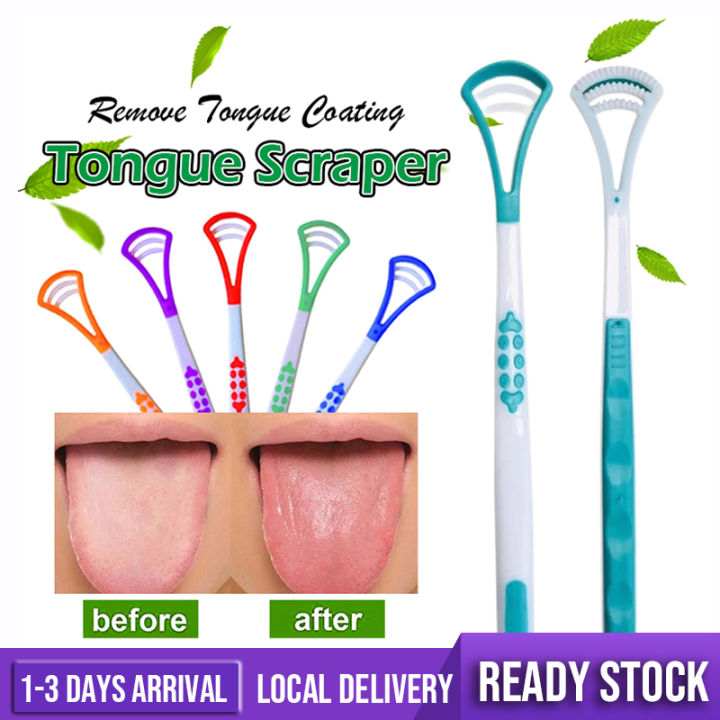 Tongue Scrapper Tongue Cleaner Remove Tongue Dirty Oral Care Dental ...