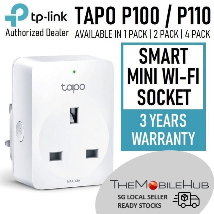 TP-Link Tapo P100 P110 Smart Mini WiFi Socket Plug With Energy ...