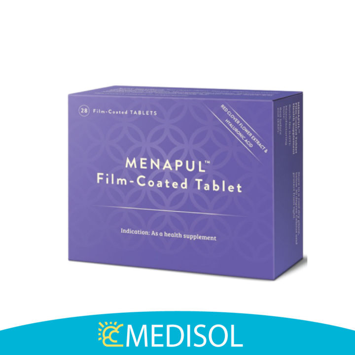 Medisol Hormone FREE - Vegetarian Friendly Menapul Red Clover ...