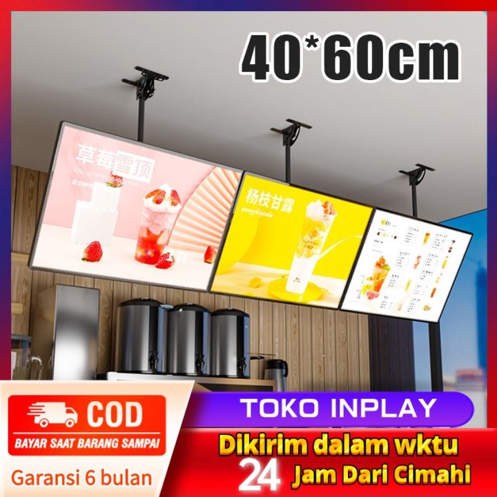 LED Cafe Menu Board BRACKET | LED Signboard | Light Board | LED Light ...