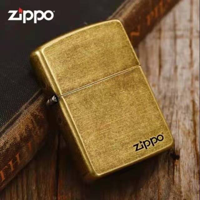 Zippo Armor Gold Logo Lighter | Lazada