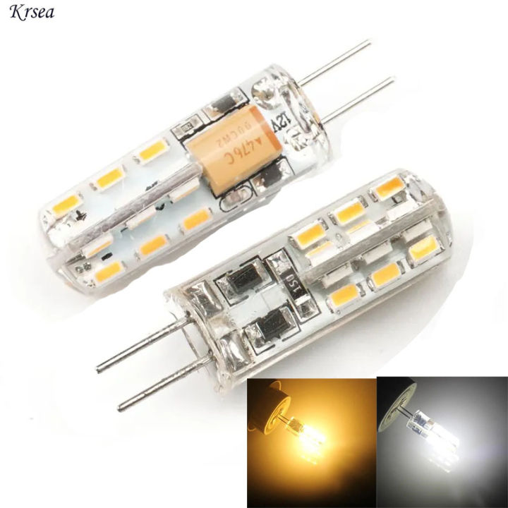 Jmax Mini G4 Led Bulb DC AC12V 220V 3014 SMD 24 Leds Warm White/Cool ...