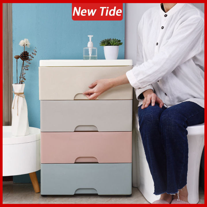 50CM Cabinet Drawer Plastic Wardrobe Storage For Clothes Organizer ...