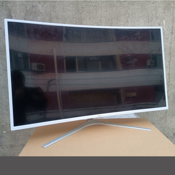 Curved surface 40 inch HKC C400 computer monitor 39 inch Internet cafe ...