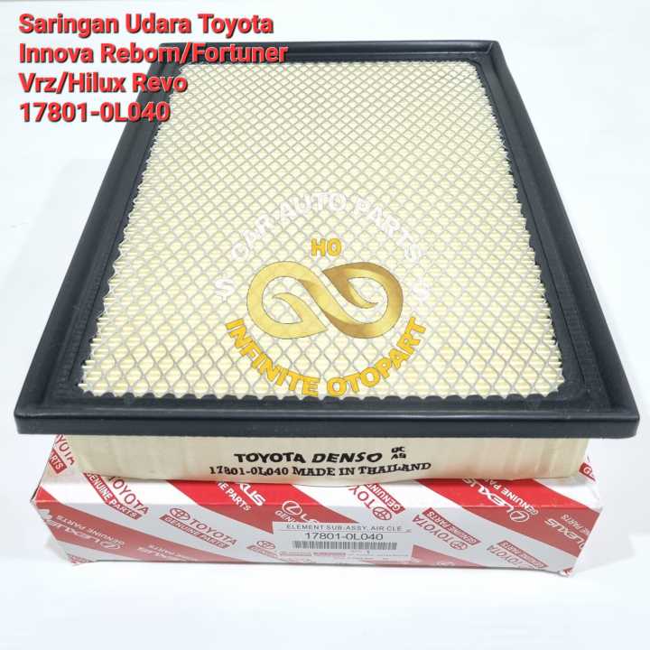 AIR FILTER SARINGAN UDARA HILUX REVO INNOVA REBORN FORTUNER VRZ ...