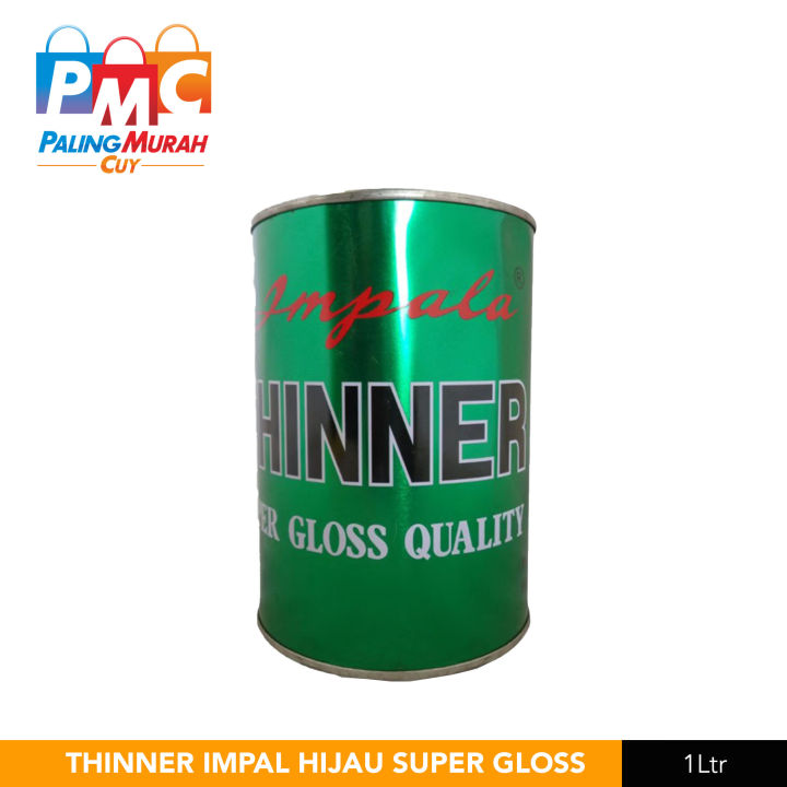 Thinner Impala Hijau Kemasan Liter | Lazada Indonesia