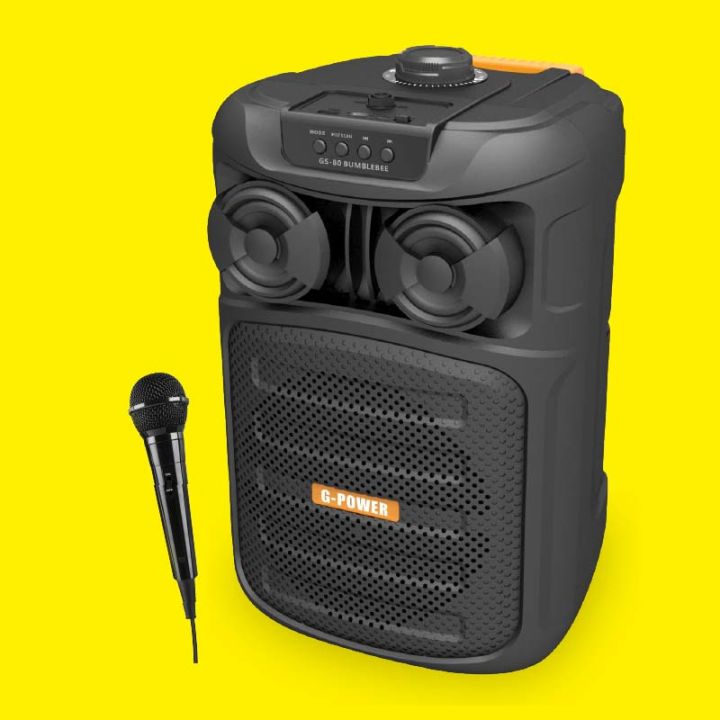 G-Power Speaker Bluetooth GS-80 BUMBLEBEE | Lazada Indonesia