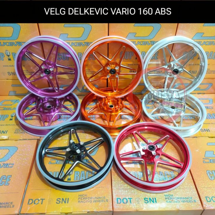 VELG DELKEVIC DND X1 BINTANG VARIO 160 ABS CNC DELKEVIC TYPE X1 ...