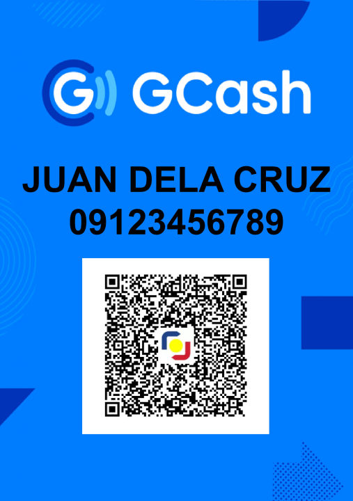 Gcash QR Code Scan Sintra Board A5 size (Flat type) | Lazada PH