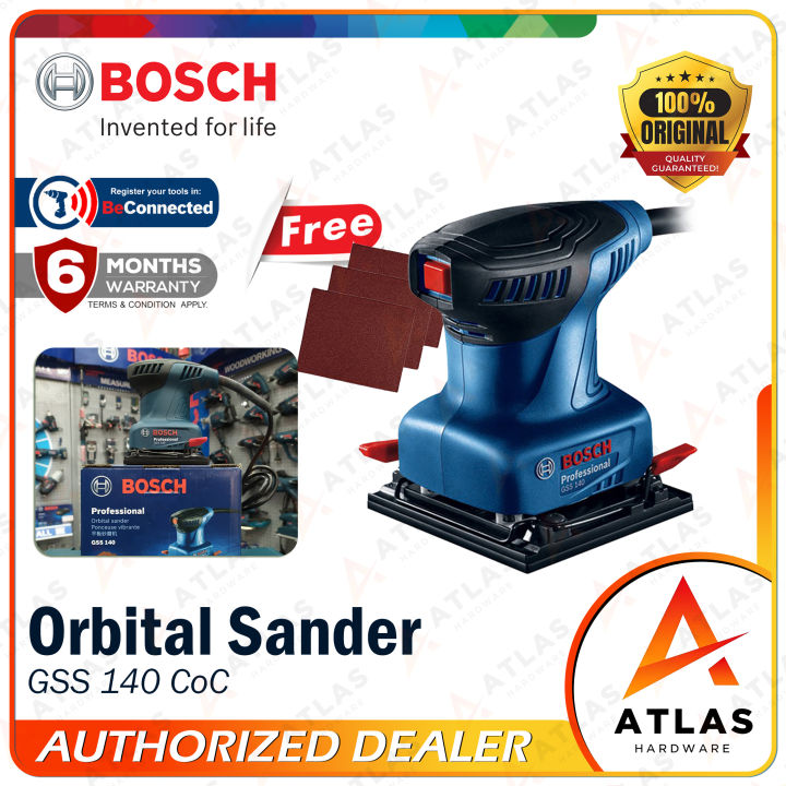 Bosch GSS 140 Orbital Sander COC ORIGINAL | Lazada PH