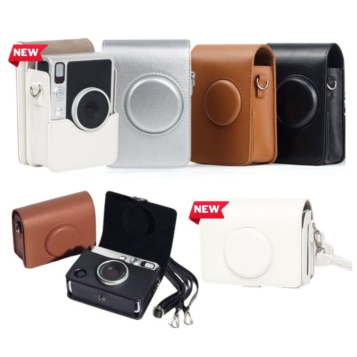 Pikxi Portrait & Landscape Style Sling Bag Leather Case for Fujifilm ...