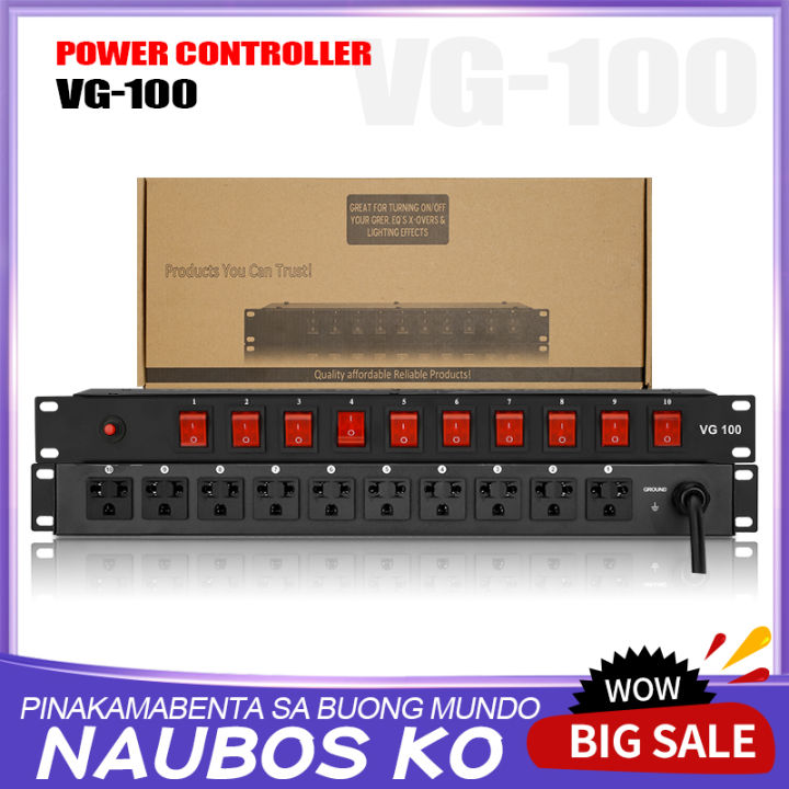 NEW BAXS Power Sequence Control VG-100 10-Channel Power Filter at Noise ...