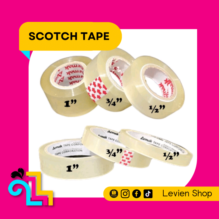 Clear White Scotch Tape | Lazada