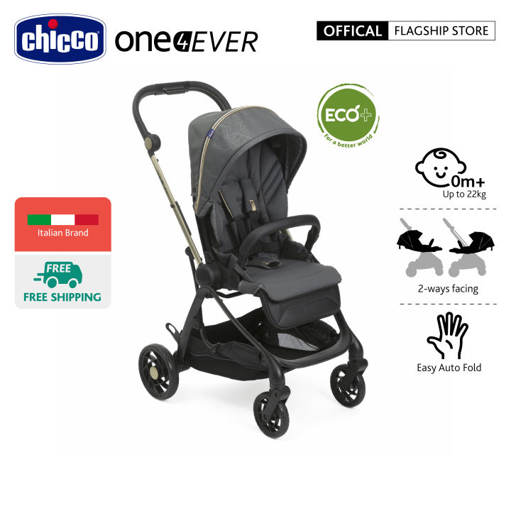 Chicco One4ever City Map RELUX 2-ways facing stroller | Lazada Singapore