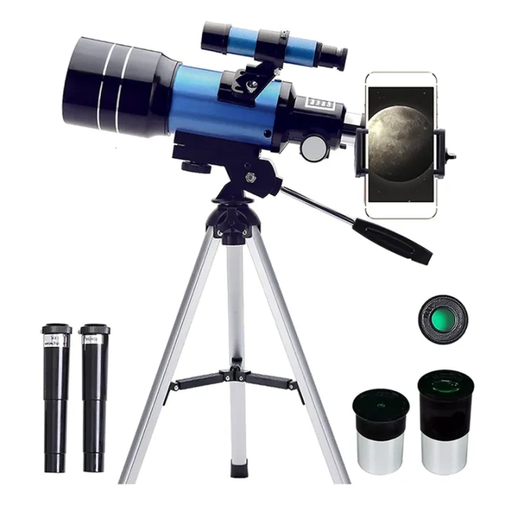 Top Telescope for Adult Kids,70mm Aperture (15X-150X) Portable ...