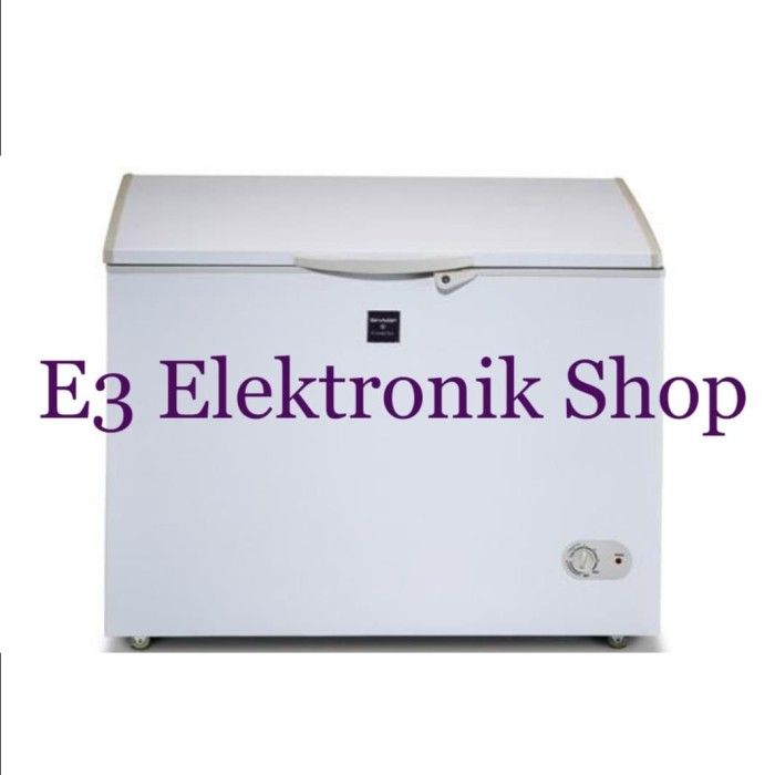 Chest Freezer Sharp FRV210X Kulkas Pembeku Daging Durian Ikan Es ...