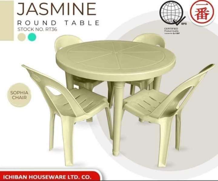 MONOBLOC ROUND TABLE 4SEATER | Lazada PH