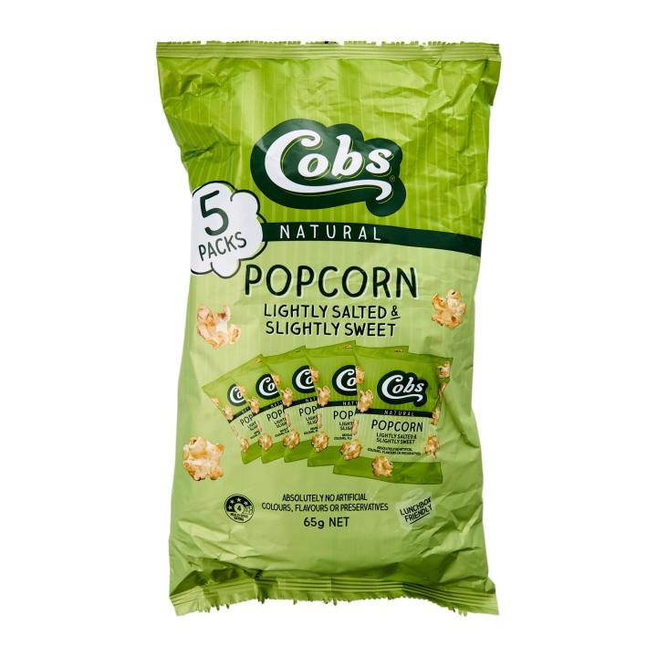 Cobs Popcorn Lightly Salted And Sweet 5X13G | Lazada Singapore