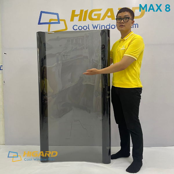 PHIM CÁCH NHIỆT MÀU XÁM KHÓI NHẠT MAX 8-Decal Phương Nam | Lazada.vn
