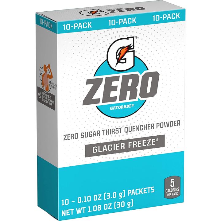 Gatorade Zero - Zero Sugar Thirst Quencher Powder 3g x 20 packets ...