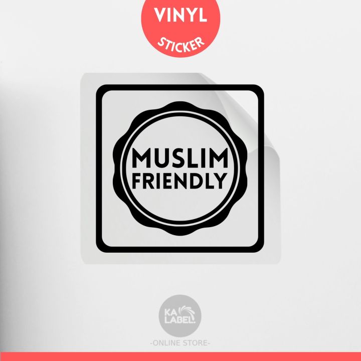 Muslim friendly Design-01/02/03 Door Sign Sticker Home / Office / Shop ...