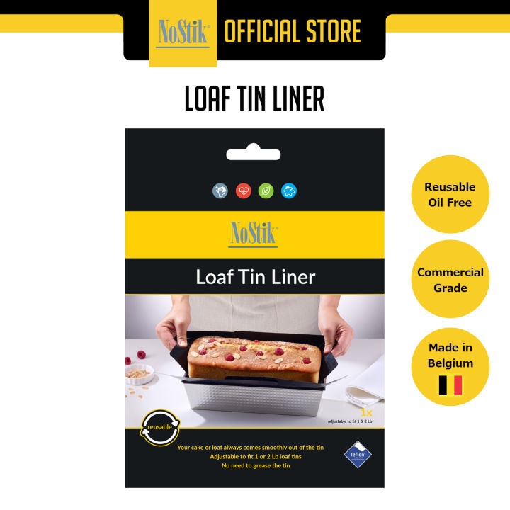 NoStik Reusable Loaf Tin Liner | Non-Stick Oil-Free Commercial Grade | Lazada Singapore