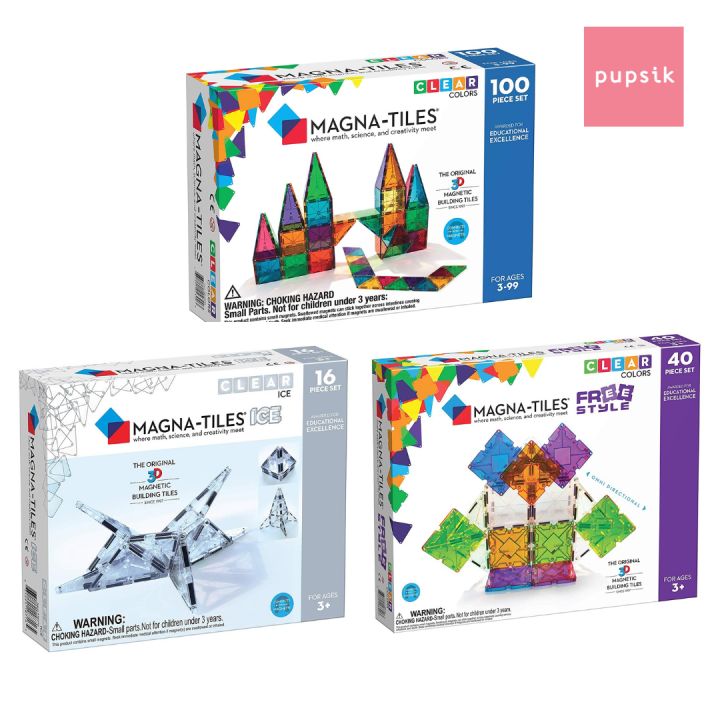 Magna Tiles Magnetic Building Blocks (Many Sizes and Designs) | Lazada ...
