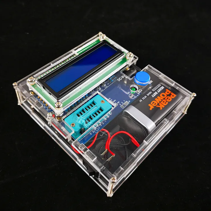 Transistor tester kit electronic measurement of resistance and ...