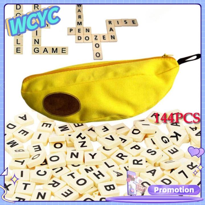 WCYC 1 Set Fun Letter Pouch English Educational Word Play Party Toys ...