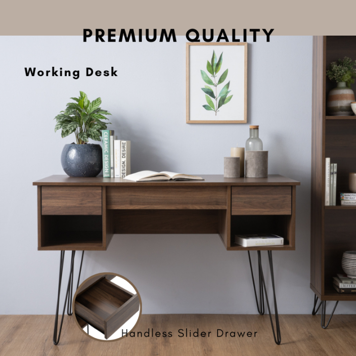 ALiST - SAMOS Working Desk / Metal Leg Writing Desk / Working Table ...