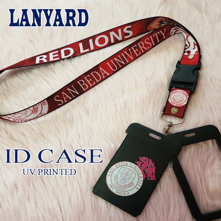 San Beda University / Red Lions LANYARD ID LACE Id Sling | Lazada PH