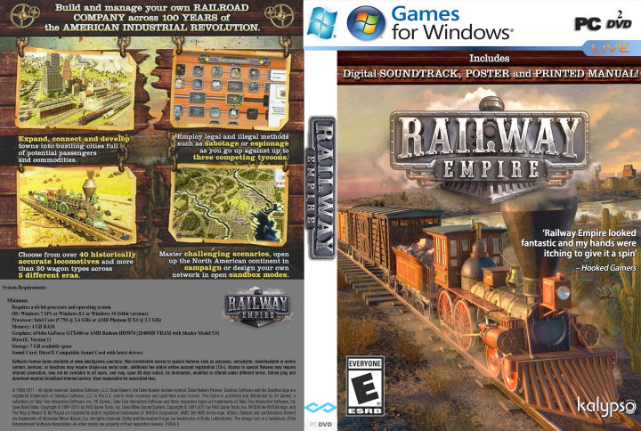 Railway Empire PC GAME [Offline INSTALLATION] | Lazada