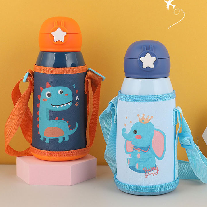 500ml Bear Animal Cartoon Design Thermos Flask Tumbler 304 Stainless ...