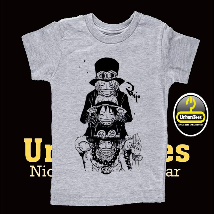 ONE PIECE SUBLIMATION T-SHIRT FOR KIDS AND ADULT (GRAY) 4 | Lazada PH