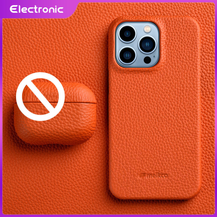 Melkco Premium Genuine Leather Case for iPhone 13 Pro Max 12 mini 11 ...