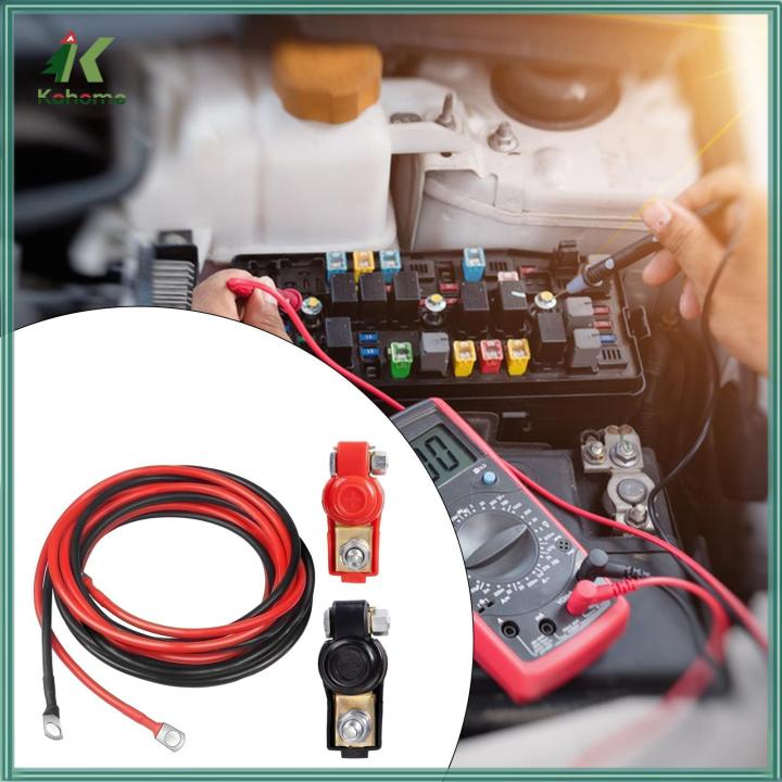 Kohome Sturdy 5 AWG Battery Cables Battery Wires 100cm M8 | Lazada PH