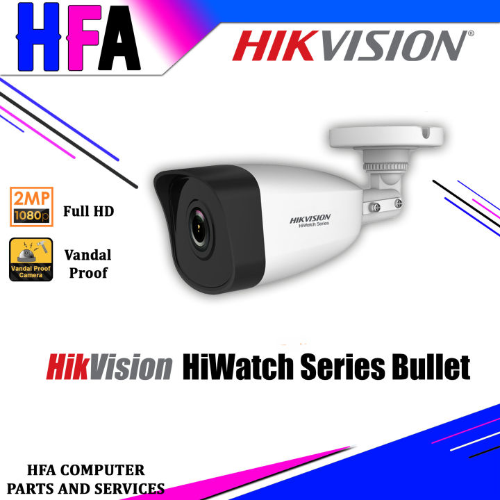 HikVision HiWatch Series IR Fixed Network/IP Camera 2mp Bullet | Lazada PH