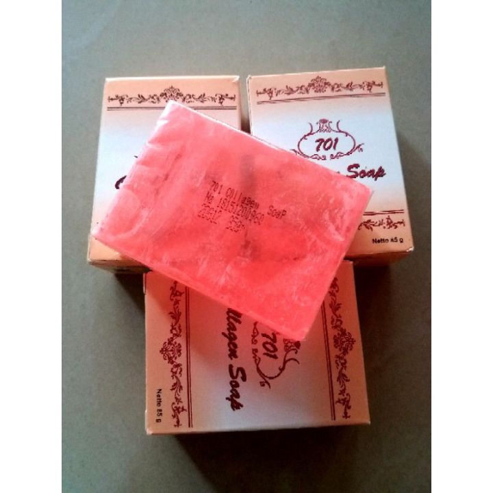 สบู่ Collagen Plus Vit E 701 SOAP Face สบู่ล้างหน้า ของแท้ จาก ...