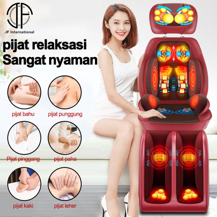 Bantal Pijat Otomatis / Bantal Pijat Portabel / Kursi Pijat Multifungsi / Bantal Pijat Seluruh ...