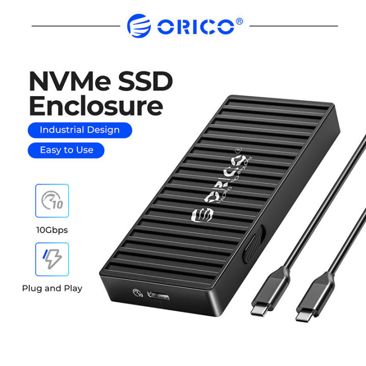 ORICO M.2 SSD Enclosure Support NVMe SSD Container Design USB 3.2 Type ...