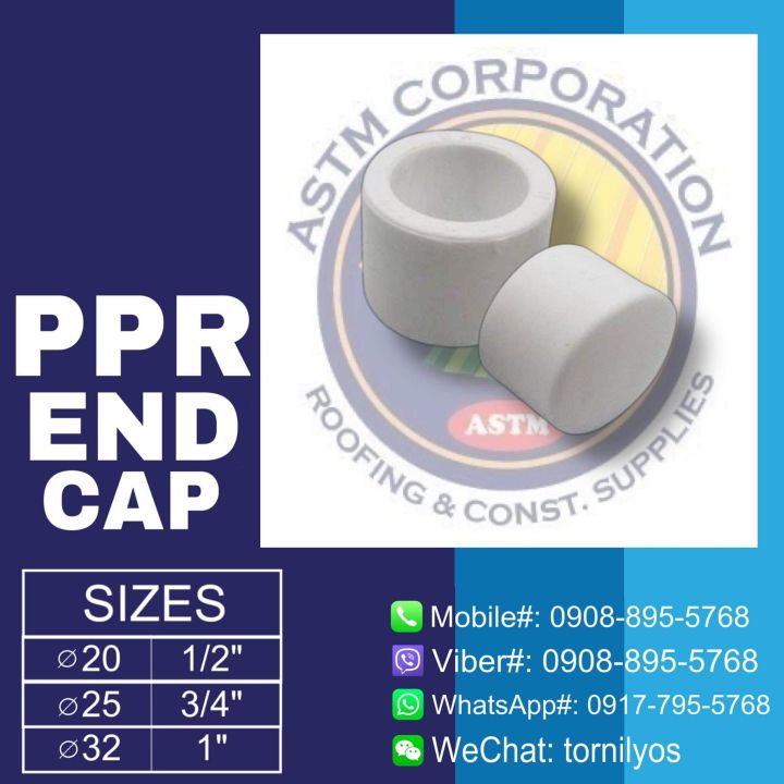 PPR END CAP 1 (32mm) ( 10 PCS) | Lazada PH